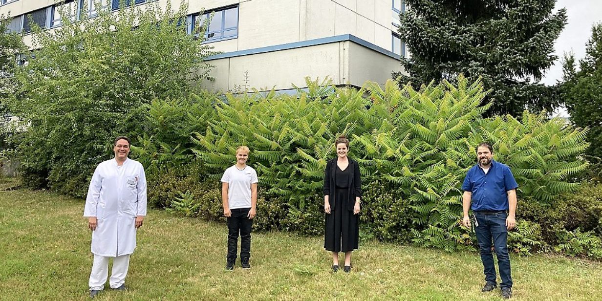 Eine neue Auszubildende an der Asklepios Klinik Oberviechtach